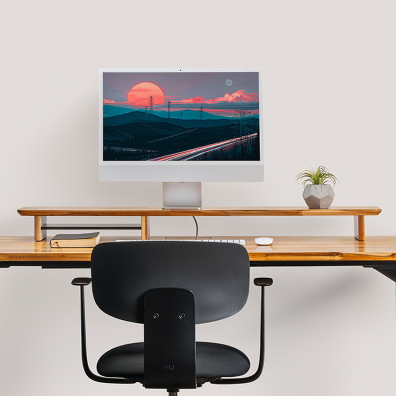 Arka Solid Wood Desk Riser | Omnidesk - OMNIDESK AUSTRALIA