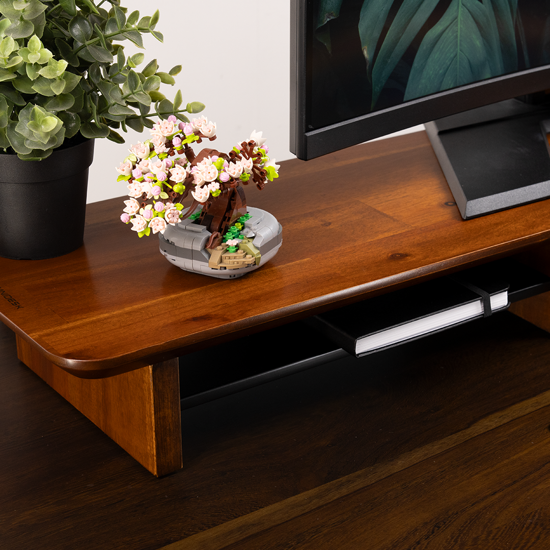 Arka Solid Wood Desk Riser | Omnidesk - OMNIDESK AUSTRALIA