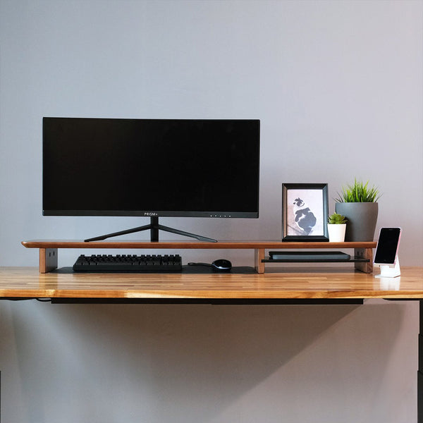 Arka Solid Wood Desk Riser | Omnidesk - OMNIDESK AUSTRALIA